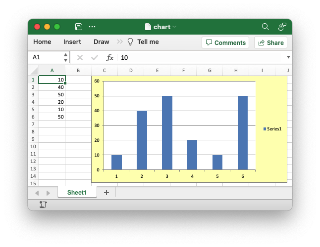 Chart in rust_xlsxwriter::chart - Rust