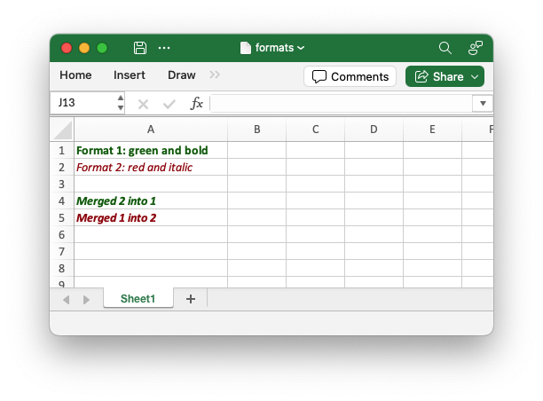 Format in rust_xlsxwriter - Rust