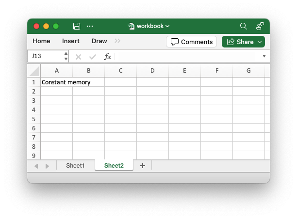 Workbook In Rustxlsxwriterworkbook Rust