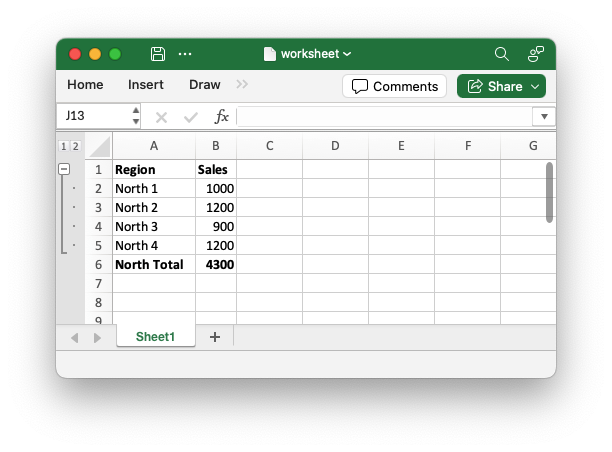 Worksheet in rust_xlsxwriter::worksheet - Rust