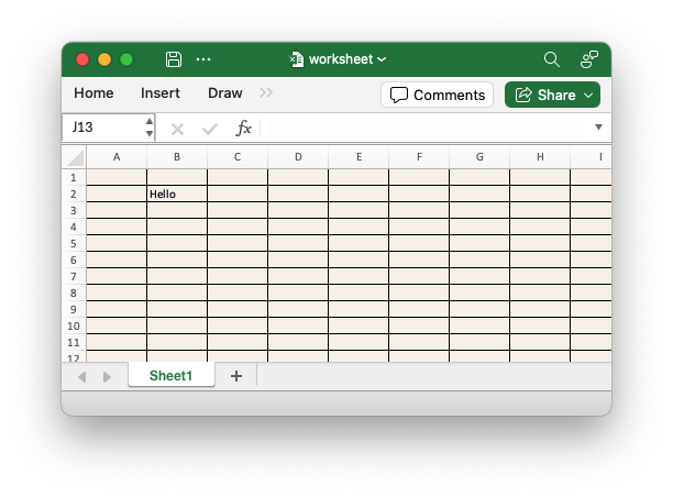Worksheet in rust_xlsxwriter::worksheet - Rust