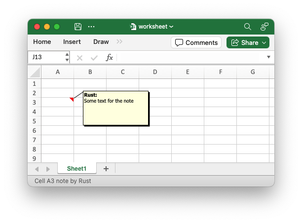 Worksheet in rust_xlsxwriter::worksheet - Rust