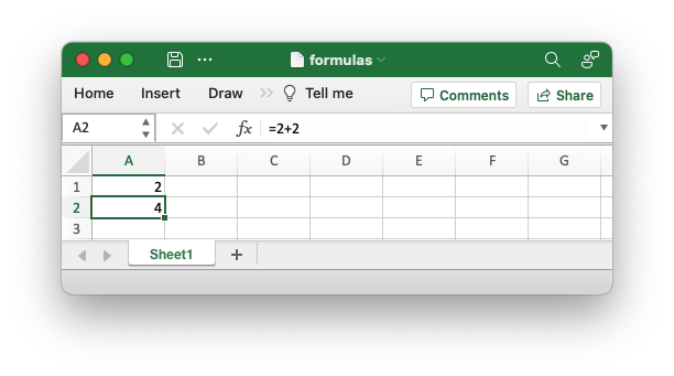 Formula in rust_xlsxwriter - Rust